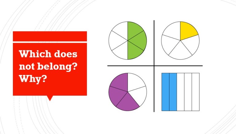 Which does not belong? – The Math Workshop