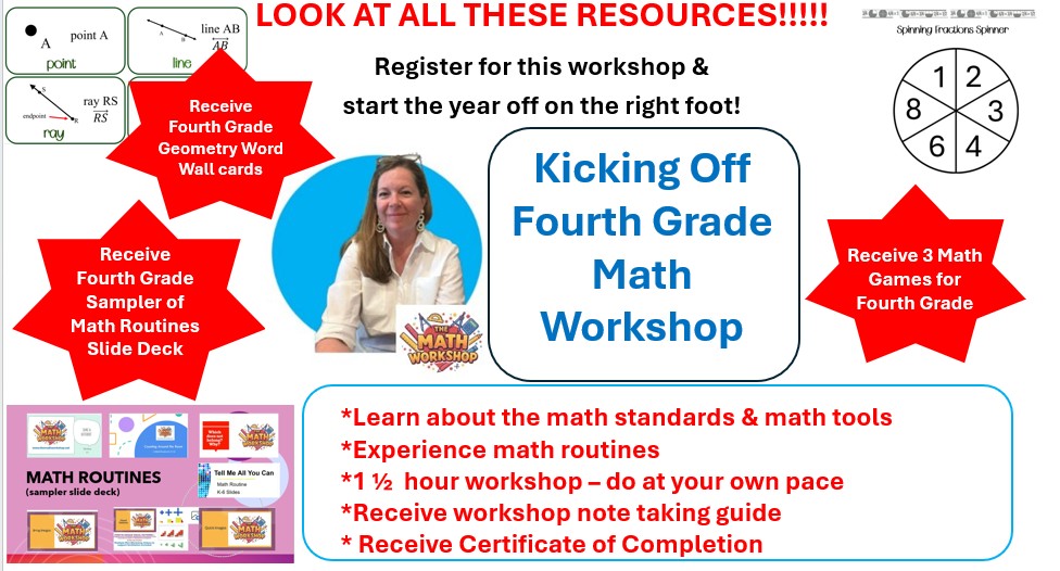 Welcome to Fourth Grade Math Resources – The Math Workshop