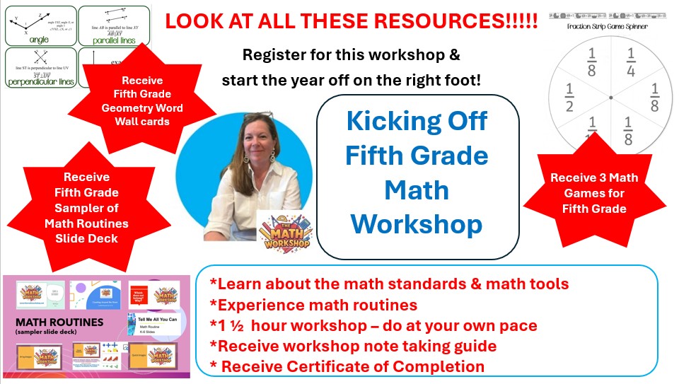 Welcome to Fifth Grade Math Resources – The Math Workshop
