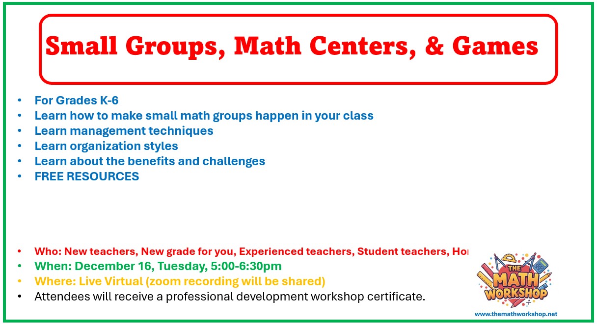 Math Games – The Math Workshop